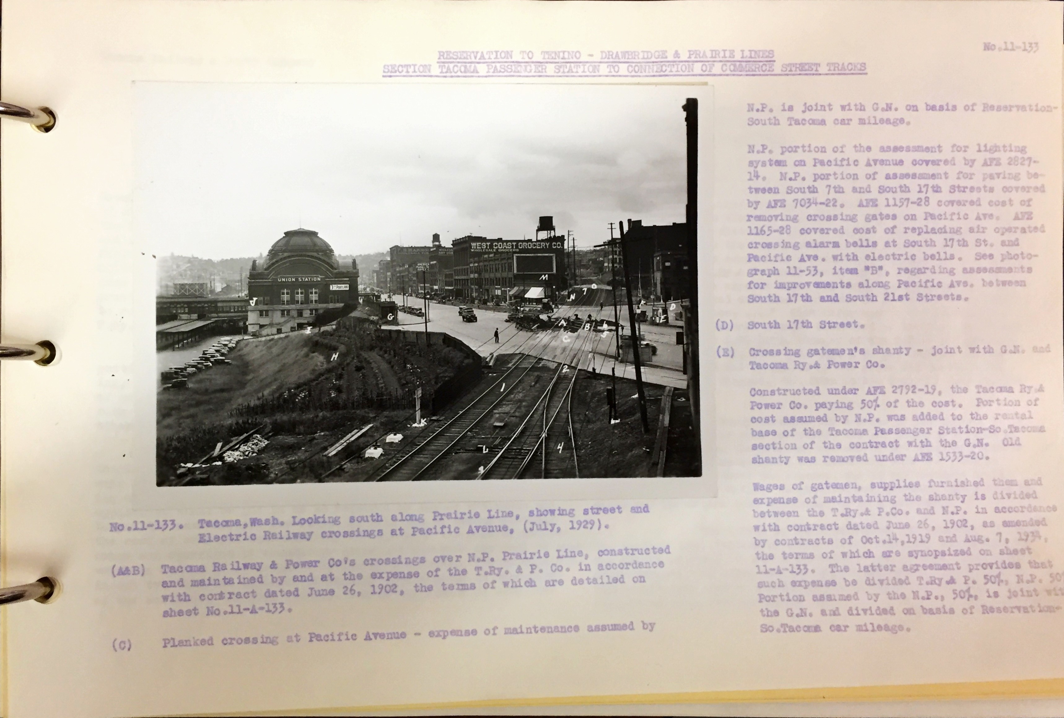 Prairie Line 1929 – tacoma history