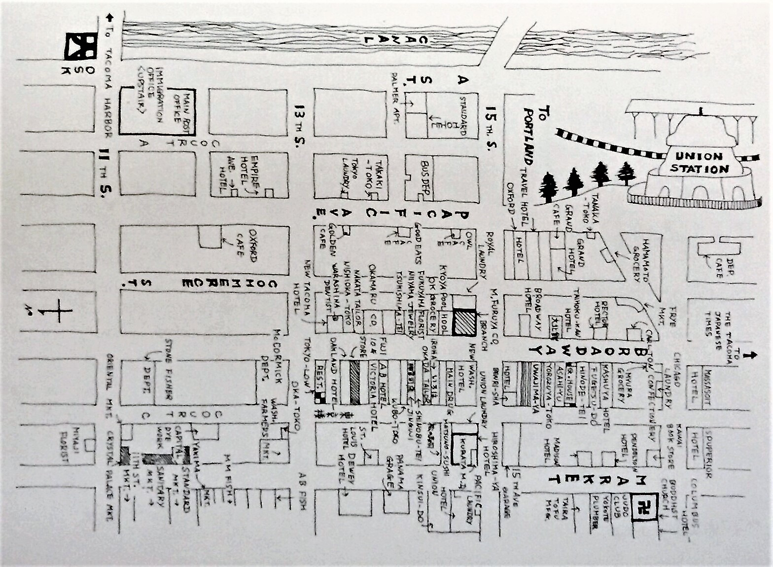 Japantown, Clear as Glass VI – tacoma history